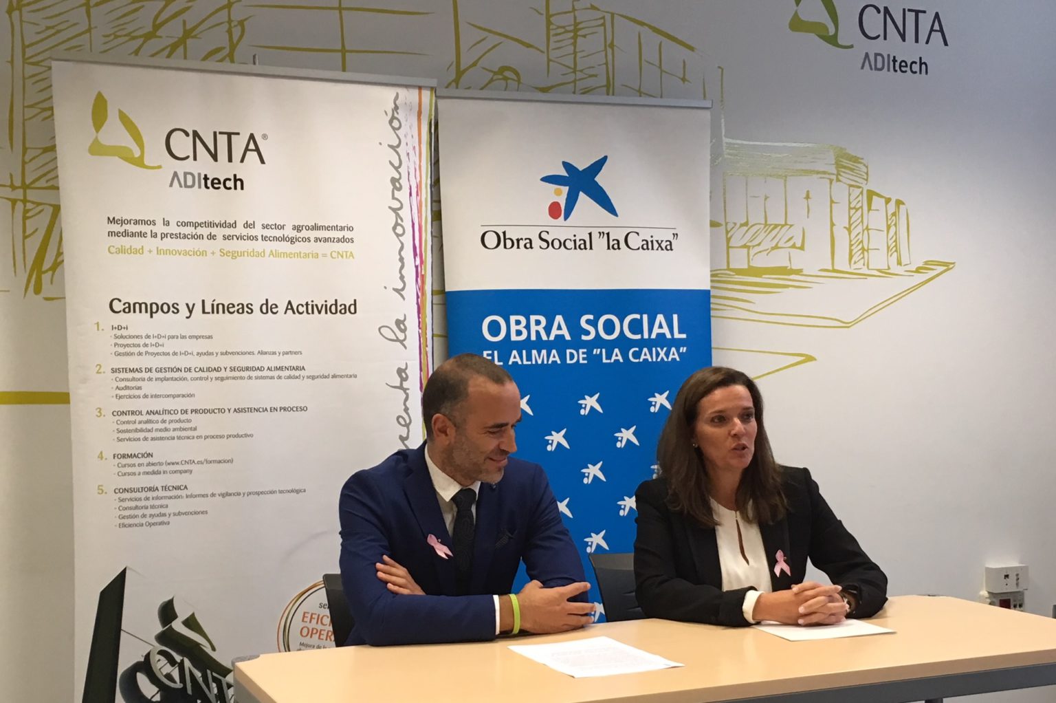 La Obra Social ”la Caixa” aporta una ayuda de 20.000 euros a CNTA para ...